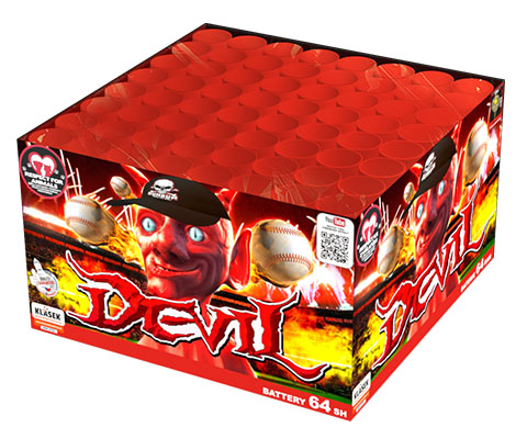 Devil 64 shots - Dolfijn Vuurwerk Belgie